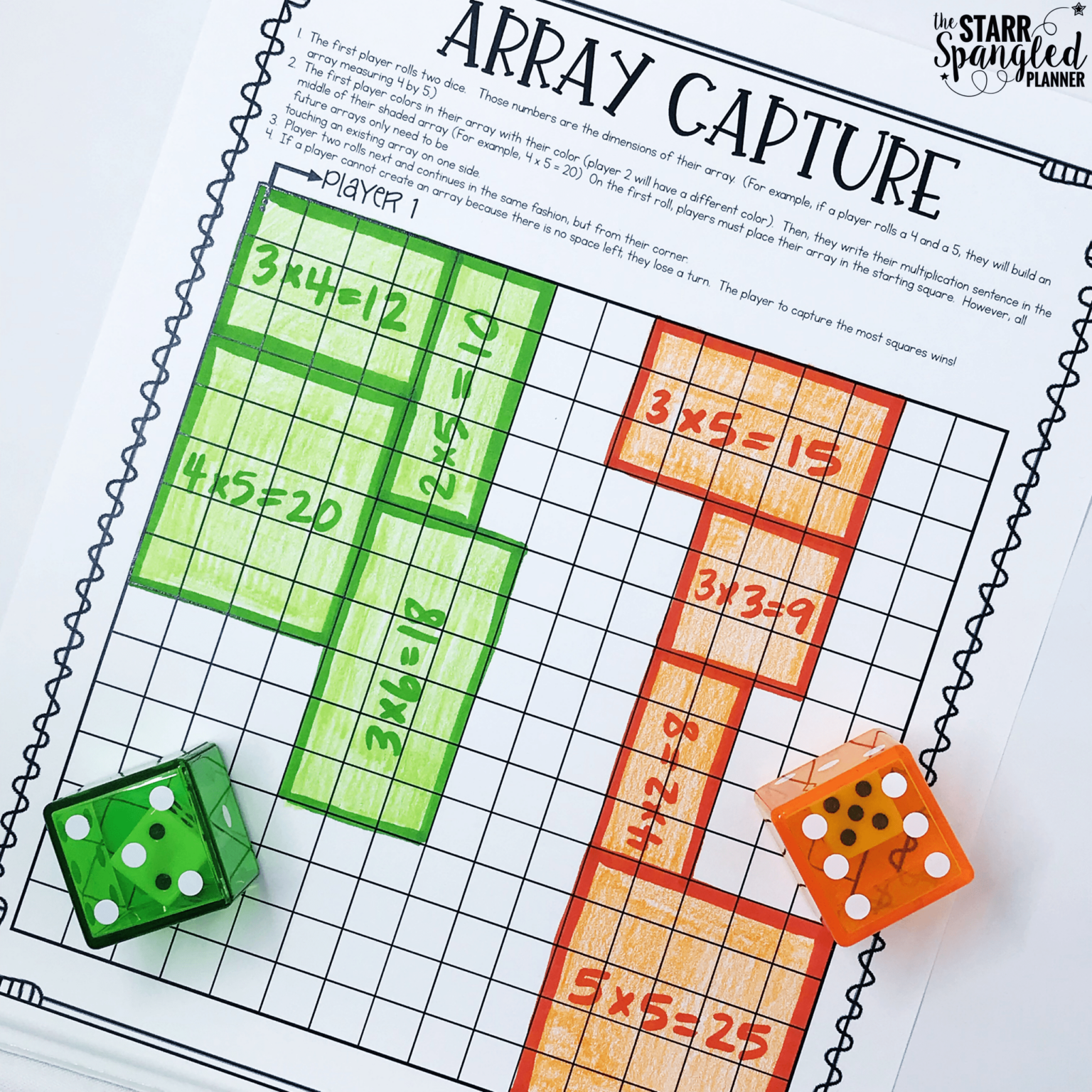 10 Multiplication Math Center Games & Activities