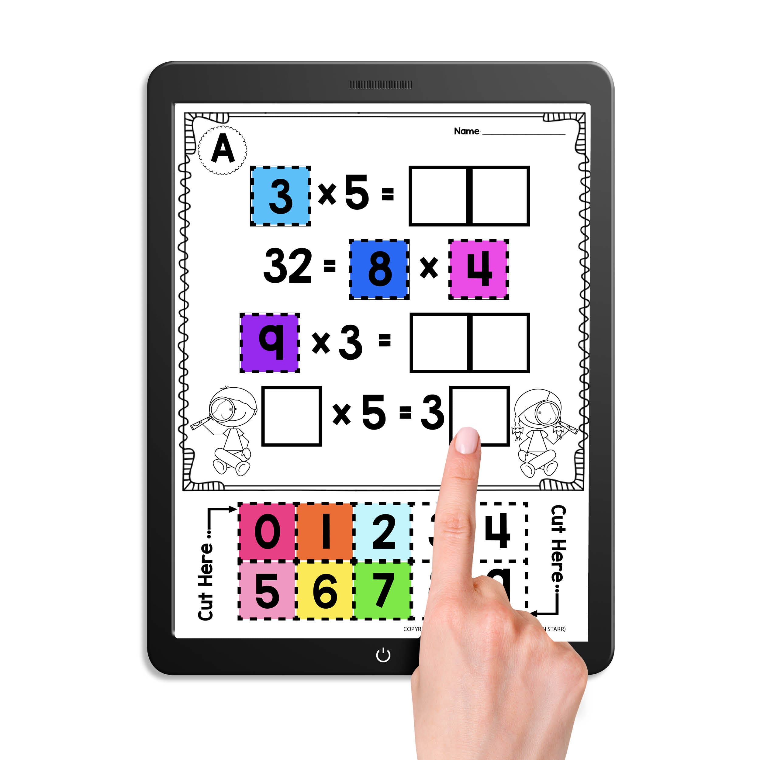 10 Multiplication Math Center Games & Activities