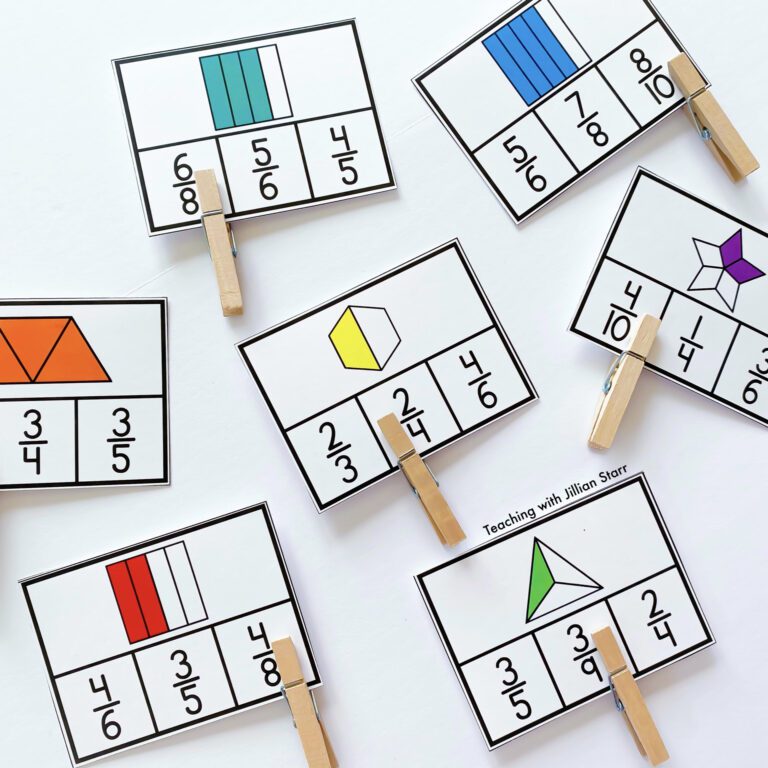 5 Favorite Fraction Manipulatives and Easy Ways to Use Them - Teaching ...