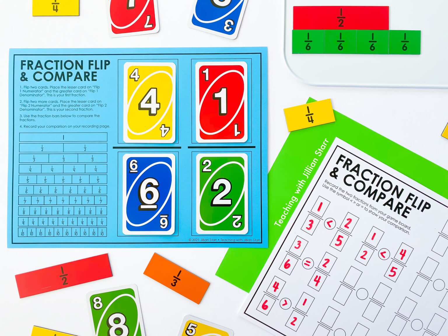 5 Ways to make Comparing Fractions more engaging!