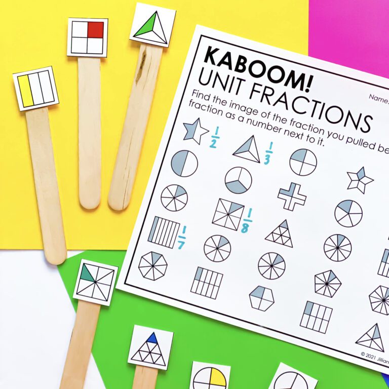 How To Use Pattern Blocks to Teach Fractions Standards