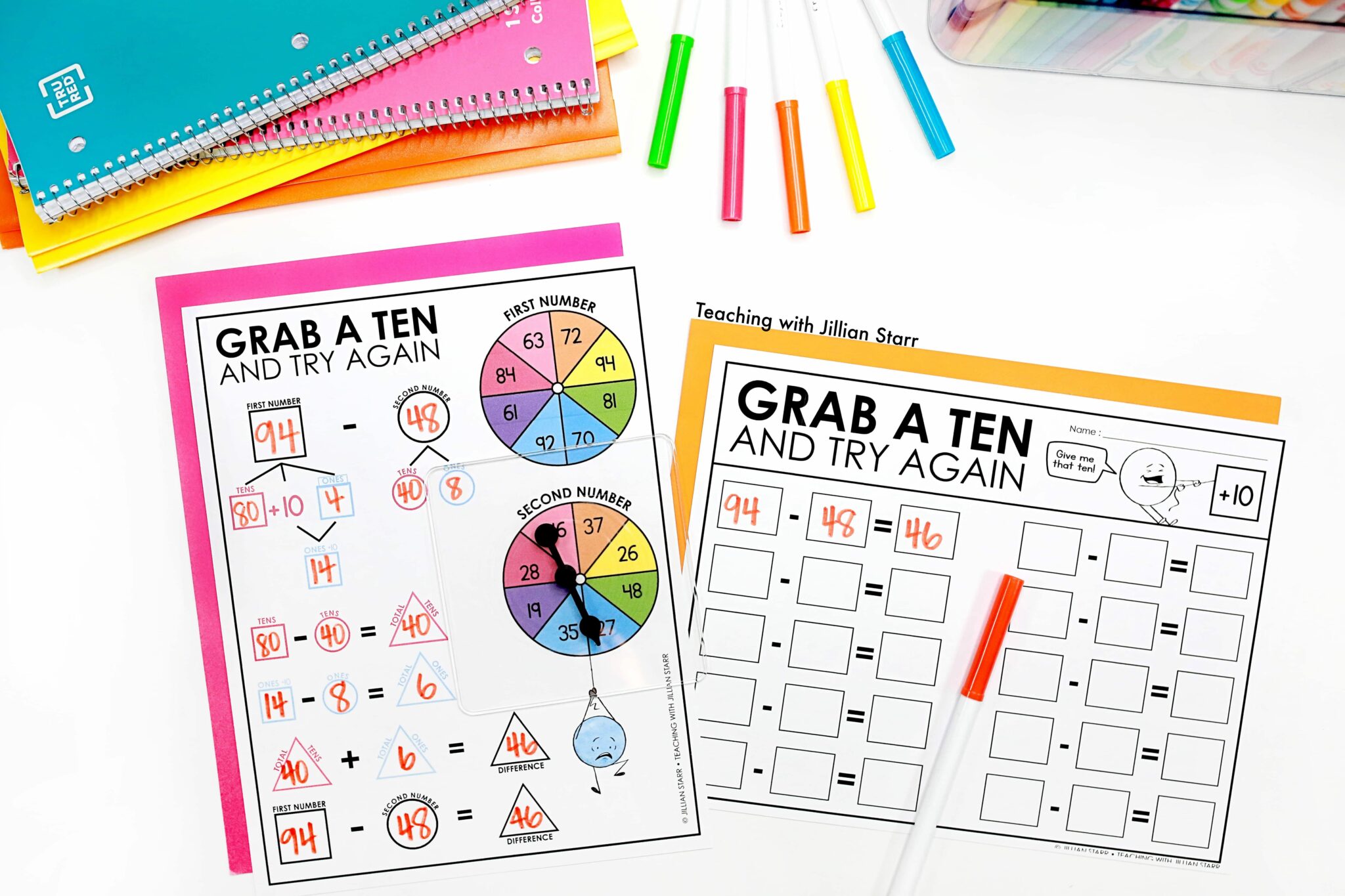 7 Favorite Subtraction with Regrouping Games and Activities - Teaching ...