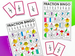 The Best List of Fraction Activities for Third and Fourth Grade ...
