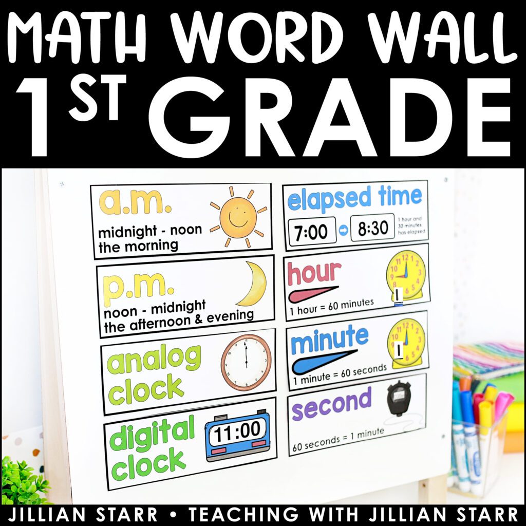 Math Word Walls: How to Teach Math Vocabulary - Teaching with Jillian Starr