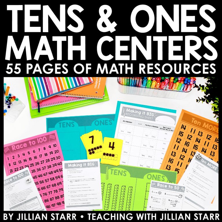 10 Tens and Ones Activities to Teach Place Value